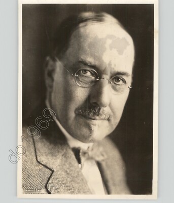 Portrait of Dr John C Merriam, DC USA 1930 RARE Carnegie Institute ...