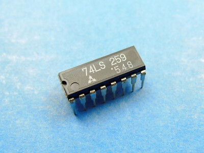 74LS259 [1pcs] 8-Bit Addressable Latch; 74LS259 IC Matsushita; DIP-16 ...
