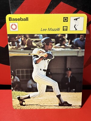 Sportscaster Baseball Card “Lee Mazzilli” 1979 Italy 03 005 87-12 | eBay