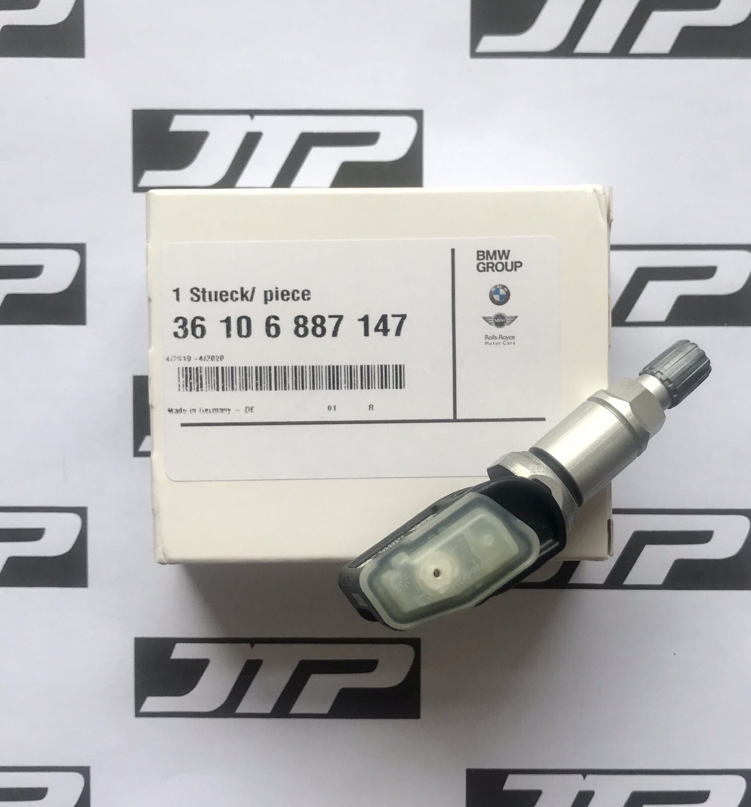 4x+Genuine+BMW+Various+Models+Tyre+Pressure+Sensor+Valve+TPMS+ ...