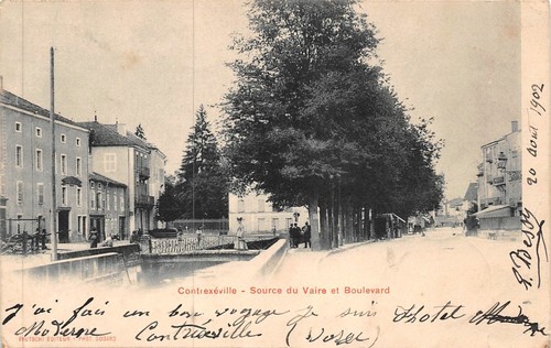 CPA Contrexéville Spring From V And Boulevard (130063) | eBay Australia