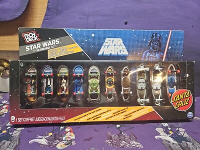STAR WARS TECH DECK 10 Mini Skate Board Set Santa Cruz Toys R Us ...