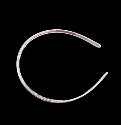 Transparent Clear Hairband Plastic Head band Headband Extra Gripping ...