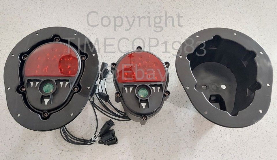 HUMVEE TAIL LIGHT KIT Black Complete Kit HMMWV AM General M998 M1097 ...