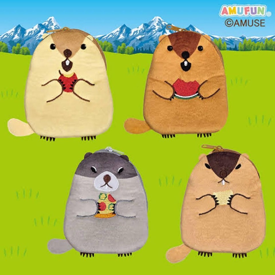 Marmot Mottotto Food Fight Pouch A-Taro Hamamoto Chunky All 4 Types Set ...