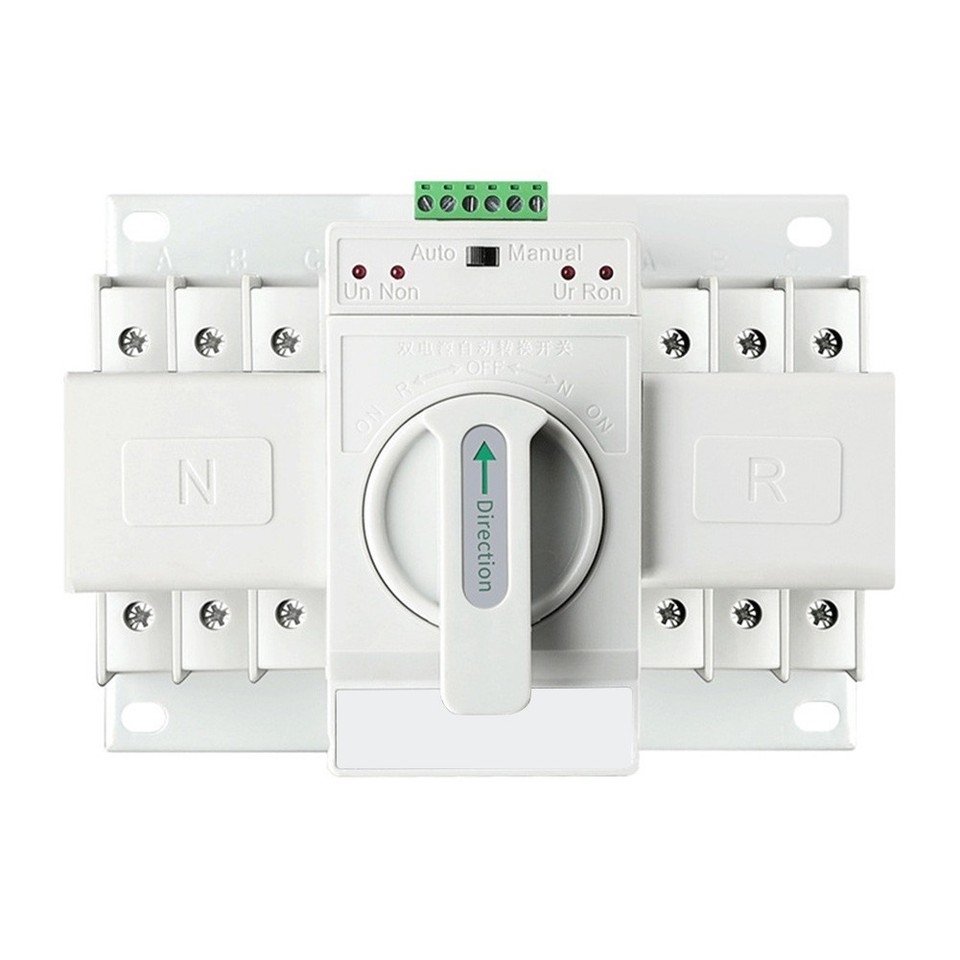 63 Amp 3 Pole Automatic Transfer Switch for ATS 400V For CE CQC For ...