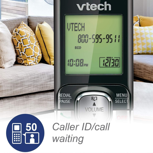 VTech CS6529-26 DECT 6.0 Phone Answering System with Caller 2 Handsets ...