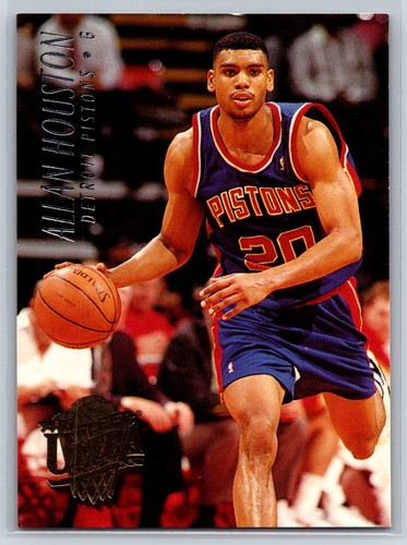 1994-95 Fleer Ultra Allan Houston Detroit Pistons #57 | eBay