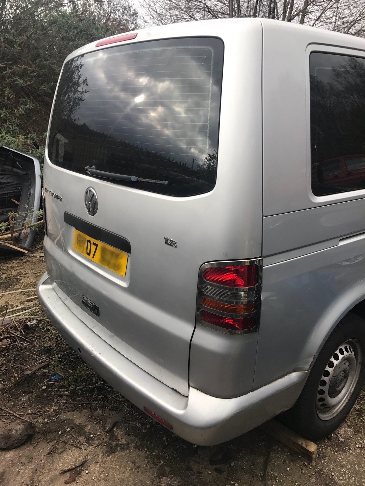 07 VW TRANSPORTER T5 TDI LWB SHELL SILL CHASSIS REAR QUARTER INNER WING ...