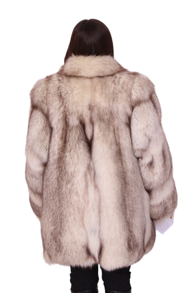 JACKET FOX FUR COAT FUCHS PELZMANTEL FOURRURE RENARD GIACCA PELLICCIA ...