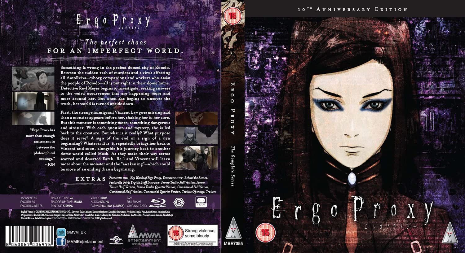 Ergo Proxy Collection (Blu-ray) (UK IMPORT) | eBay