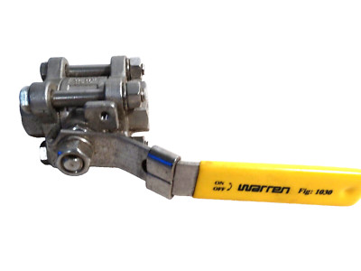 Warren Socket Weld Ball Valve 1030, CF8M 1500WOG Heavy Duty | eBay