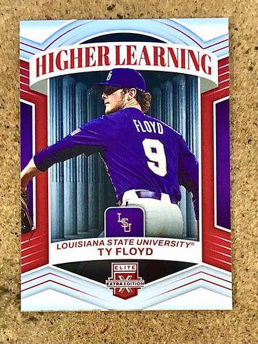 2023 Panini Elite Extra Edition Higher Learning Ty Floyd HL-19 ...