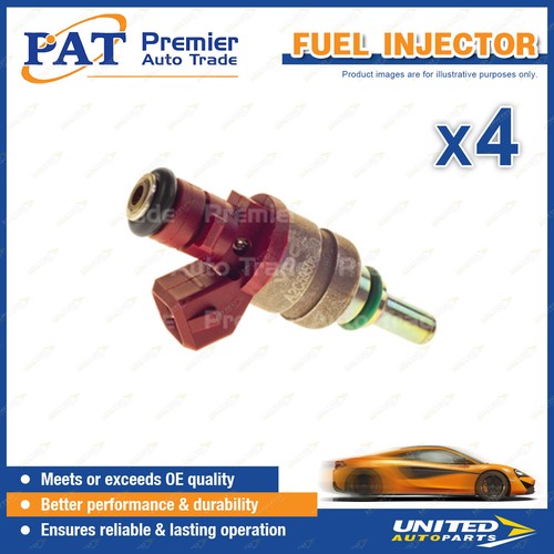 4x PAT Fuel Injectors for Mercedes Benz C-Class W203 W204 E200 W211 CLK ...
