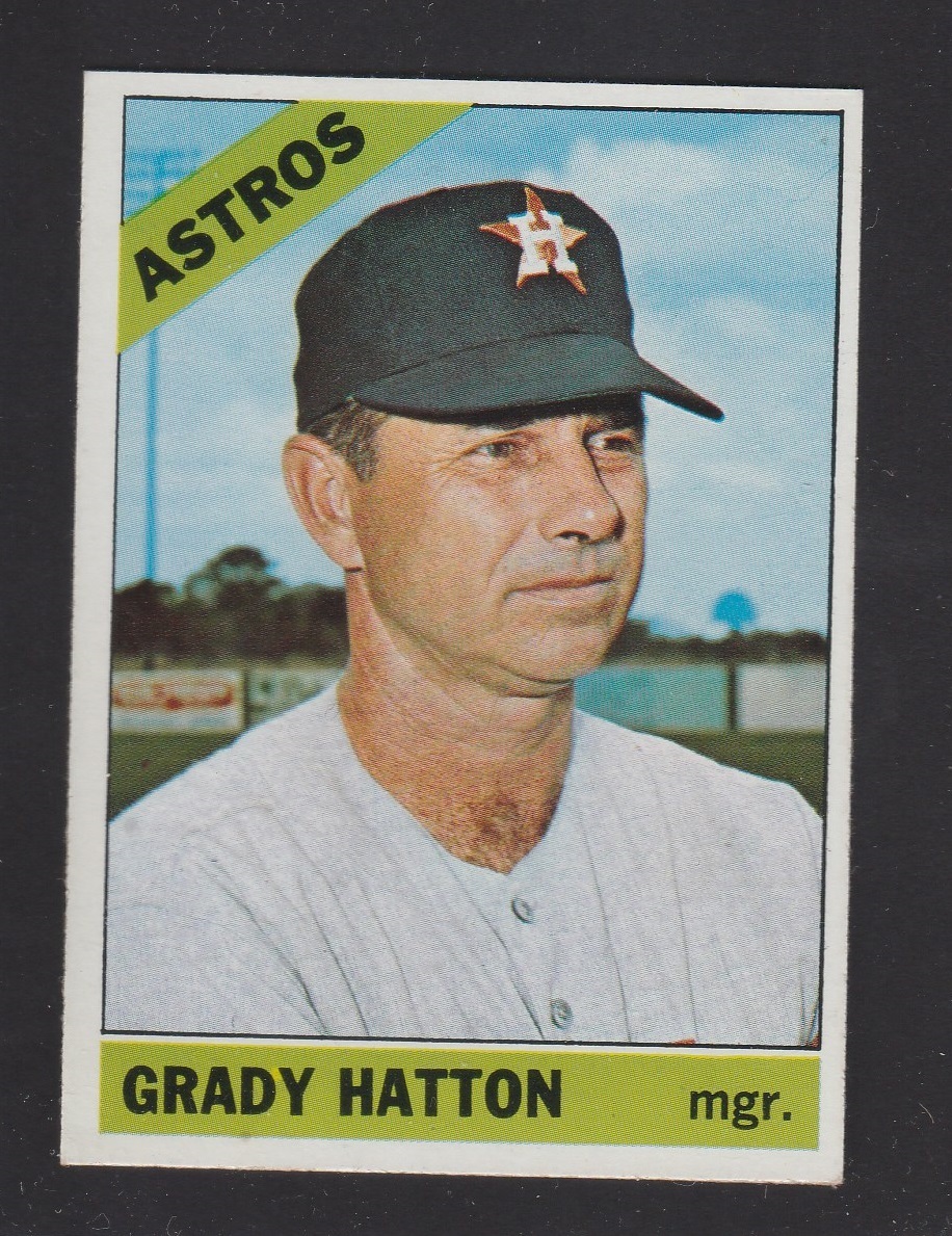 1966 TOPPS BASEBALL # 504 GRADY HATTON EX INV A950 | eBay