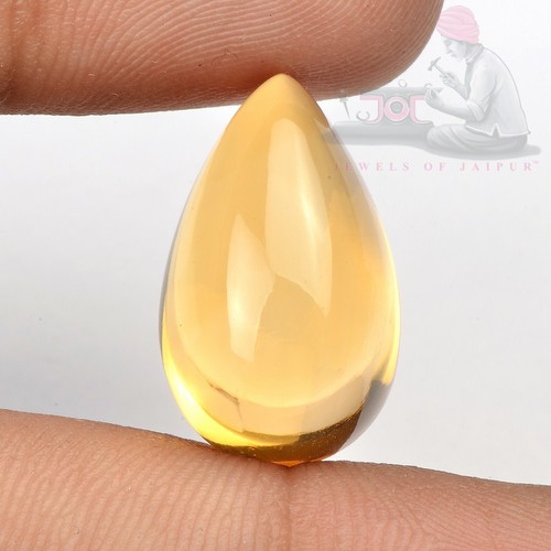 Natural Yellow Citrine 16x22mm Pear Cabochon loose Gemstone for sale 1 ...