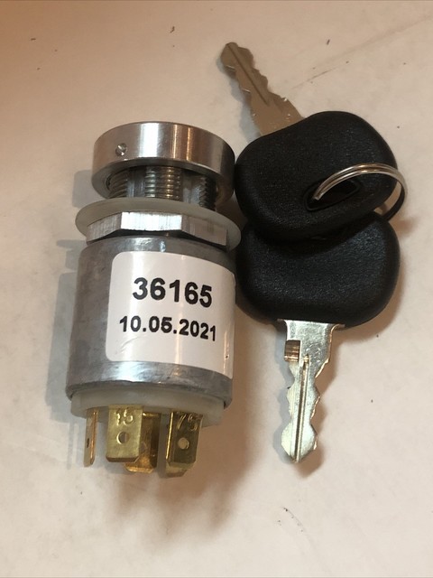 KAT 36165 Ignition Starter Switch 2-Keys 4-Phase Contacts 50 15 75 83 ...