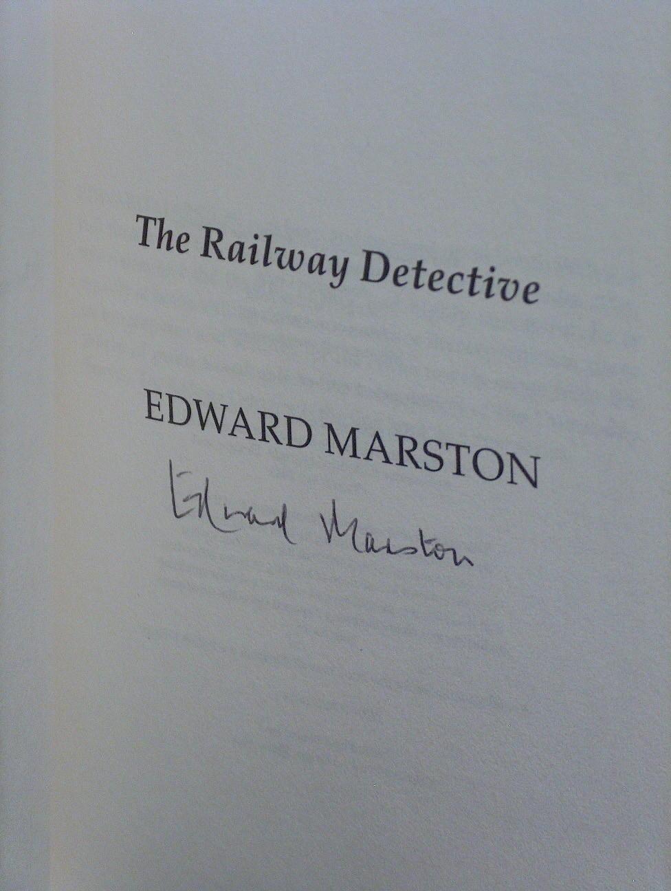 1st,signed by author,Railway Detective1:Railway Detective by Edward ...
