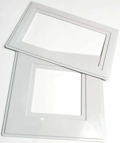 Single or Double Socket Finger Plate Light Switch & Plug Surround Panel ...