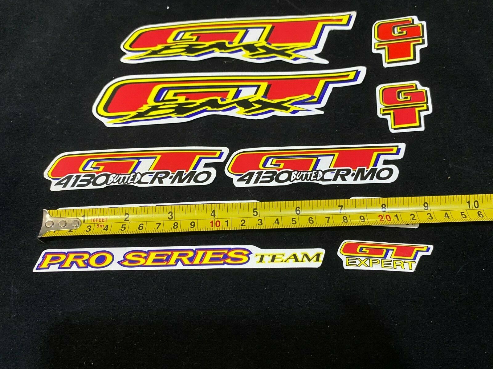 VINTAGE GT PRO Series BMX Bike Bicycle Stickers Decals Set | eBay