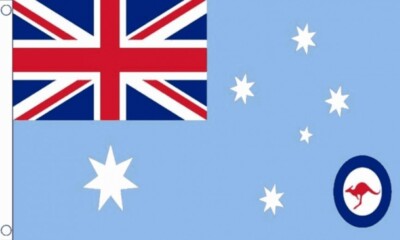 ROYAL AUSTRALIAN AIR FORCE RAAF RAF 5x3 feet FLAG 150cm x 90cm ...
