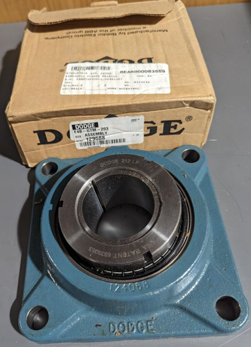 Dodge F4B-GTM-203 Flange Mount Bearing | eBay