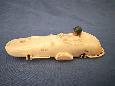 Vintage 1964 Eldon Roadster White Slot Car 1/32 Scale Indianapolis ...