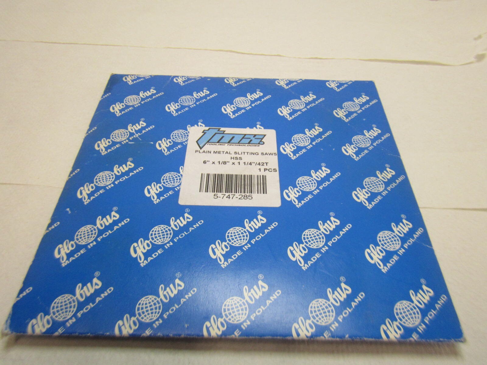 TMX 5-747-285 6" Slitting Saw 1/8" Width 1-1/4" Arbor 42 Teeth High ...