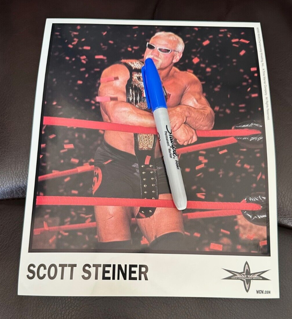 SCOTT STEINER Official, Original WCW Publicity Photo * WWE * AEW ...