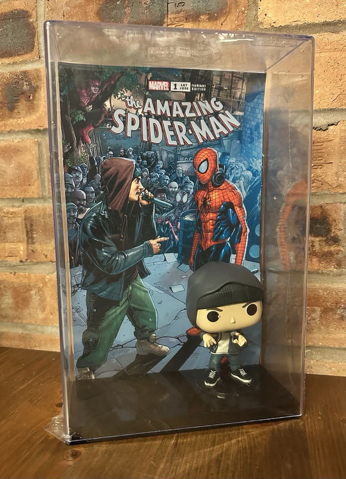 Custom POP! Comic Cover 8 Mile B-Rabbit #1052 Eminem Rap Hip Hop Grail ...
