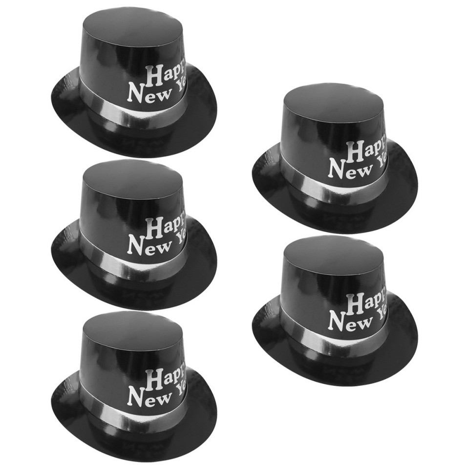 5pcs New Year Party Hats Creative Headdress Decorations Party Favors ...