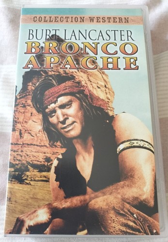 BURT LANCASTER BRONCO APACHE WESTERN VHS SECAM 2000 | eBay