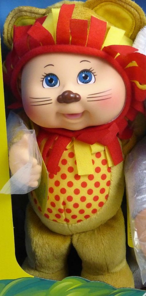 Cabbage Patch Kids Zoo Friends Collectible Cuties Tiger Lion Koala Bear ...