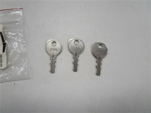 MERCURY MARINER MERCRUISER IGNITION KEY SET OF (3) 108 30431108 MARINE ...