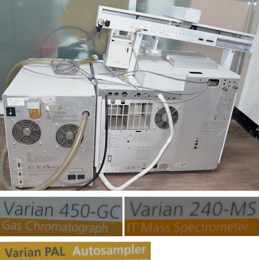 Varian 450-GC Gas Chromatograph & 240-MS [#A305] | eBay