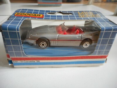 Edocar Chevrolet Corvette in Grey in Box | eBay