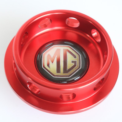 MG 6 1.8 Oil Filler Cap Red Anodised Billet Aluminium MG6 SAIC Kavachi ...