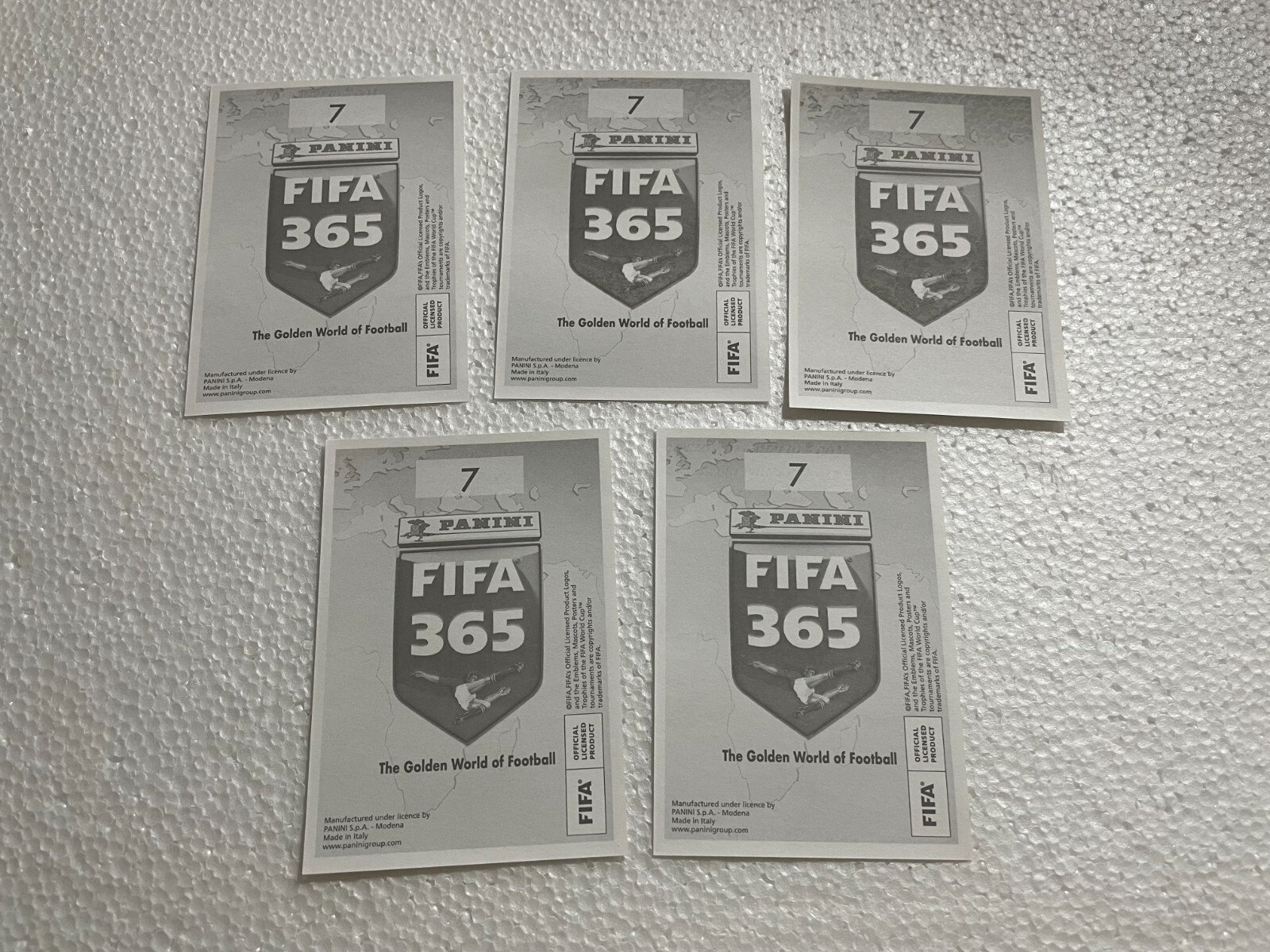 Panini Fifa 365 2020 2021 5x Cristiano Ronaldo #7 Juventus | eBay