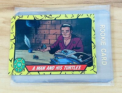 1989 Topps TMNT Splinter Rookie Card #16 | Vintage Teenage Mutant Ninja ...