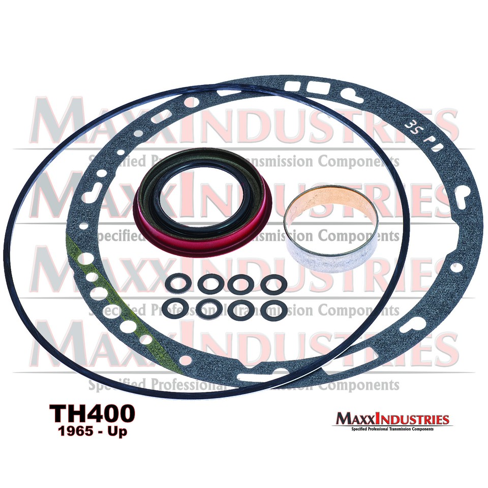 Turbo 400 TH400 425 Transmission Front Pump Seal Kit with Bushing for ...