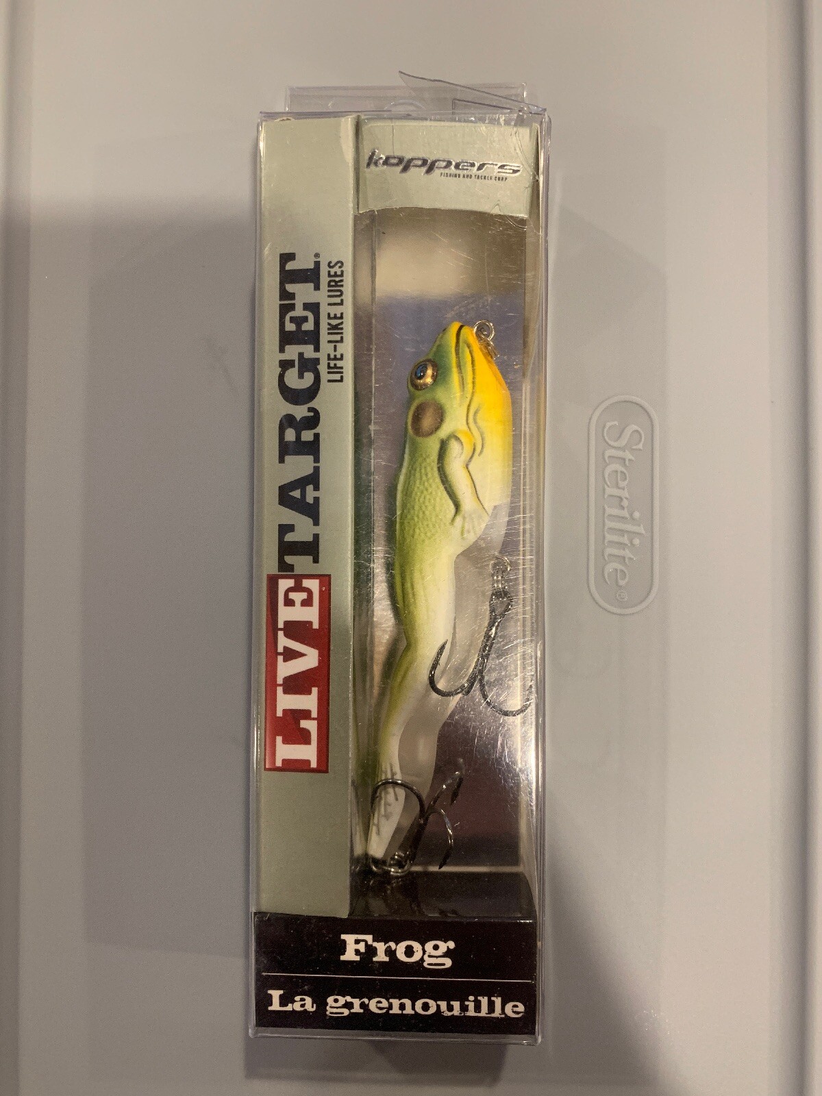 Koppers Live Target Frog 4 1/8” Bright Green | eBay