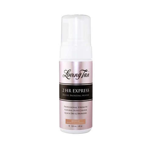 Loving Tan 2 HR Express Self Tanning Mousse Medium - Streak Free ...