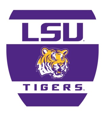 Officially Licensed NCAA-LSU Tigers Toilet Tattoos-Elongated | eBay