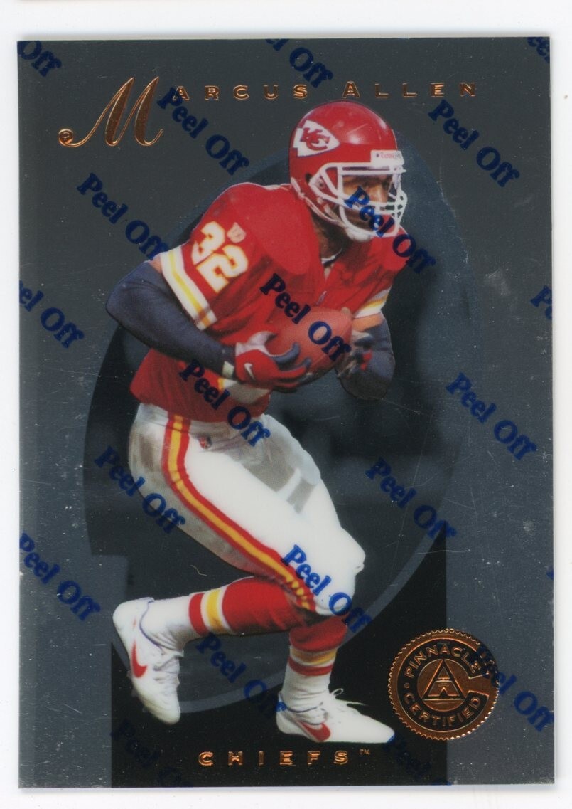 1997 Pinnacle Certified Football Card #38 Marcus Allen HOF | eBay
