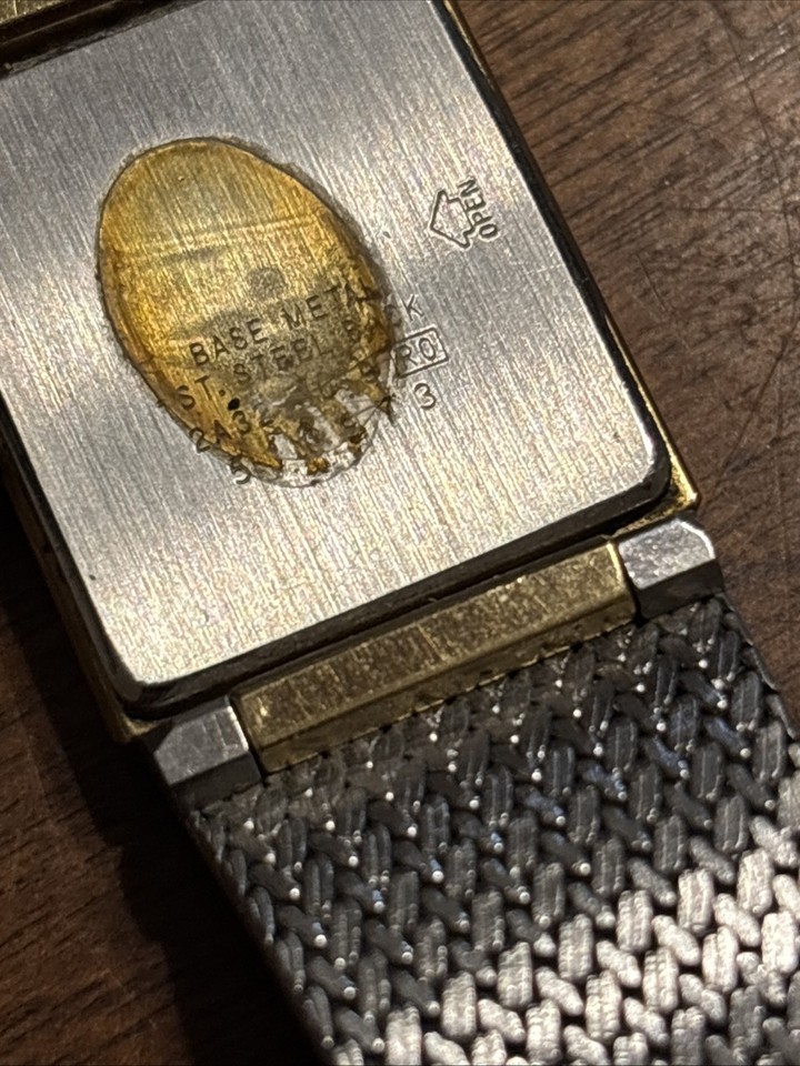 Vtg Seiko Quartz Mens Wrist Watch With Pepsi Logo | eBay