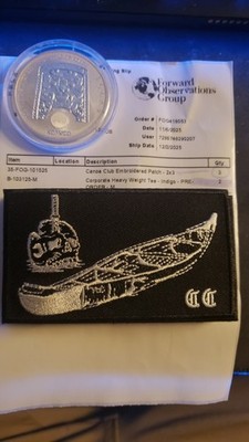 Forward Observations Group Canoe Club Patch 3x2 WRMFZY TFT FOG | eBay