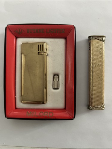 Lighter Lighters Milord & Unknown - 2 Pc Lot Vintage Old Antique | eBay