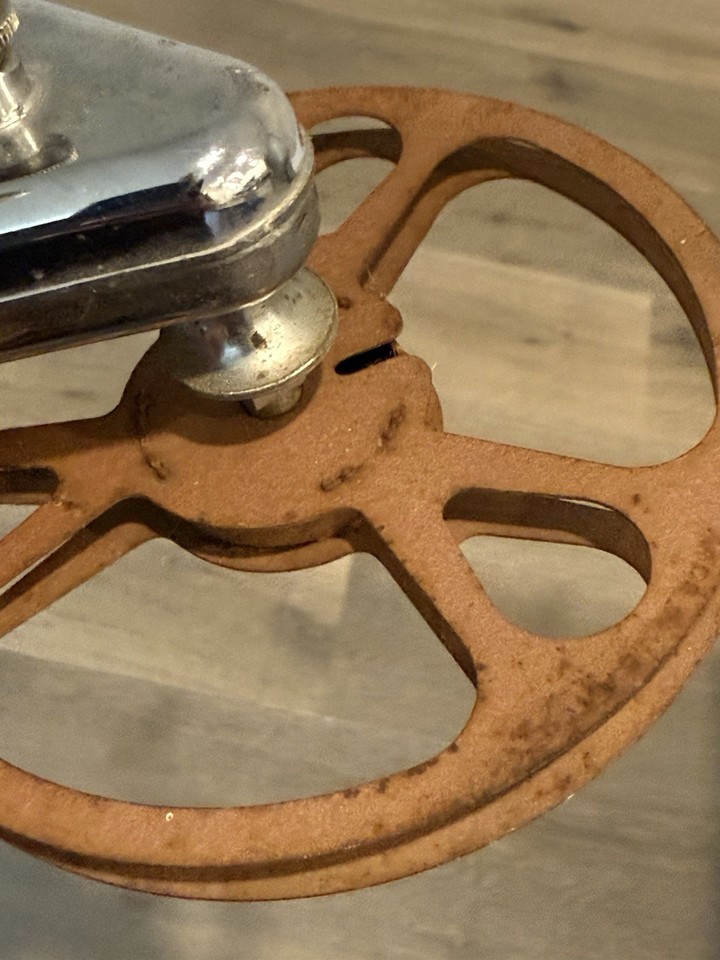 Vintage Cinema History Craig Movie Supply Co. Chrome Rewind w/8mm Film ...