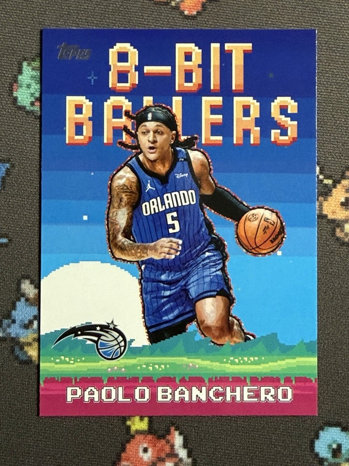 Paolo Banchero 8Bit Ballers Insert 2025-26 Topps Basketball 8-Bit | eBay