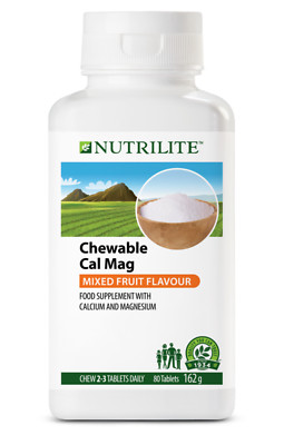 NUTRILITE Chewable Cal Mag (80 Tablets) | eBay